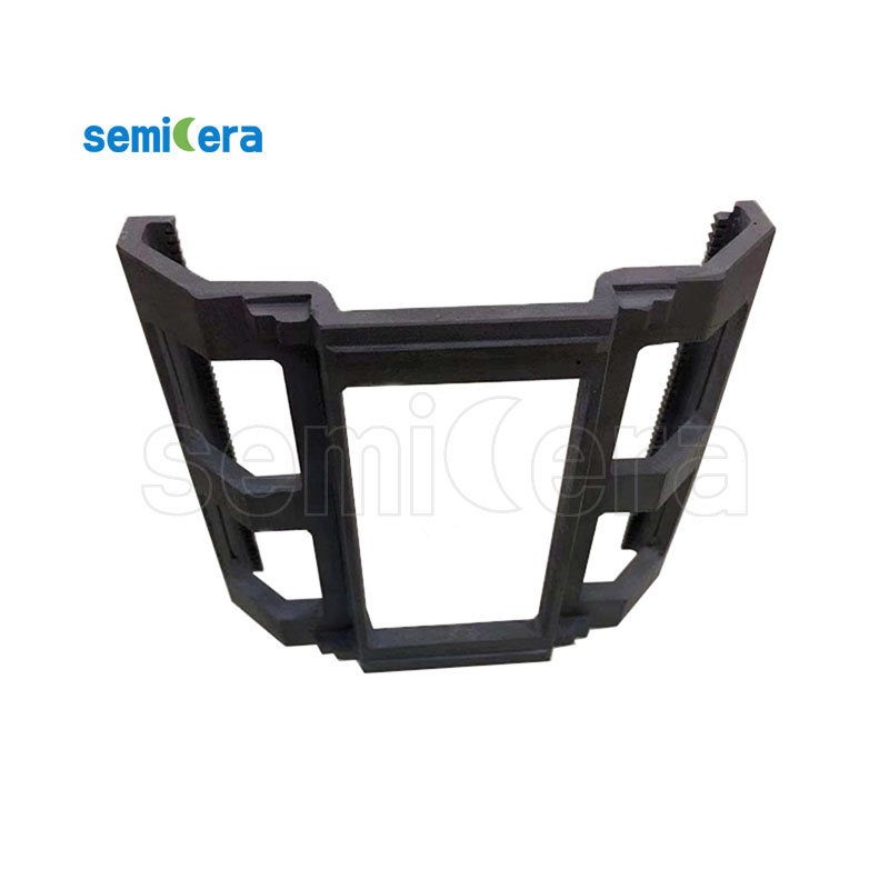 China High purity silicon carbide crystal boat carrier/holder Suppliers ...